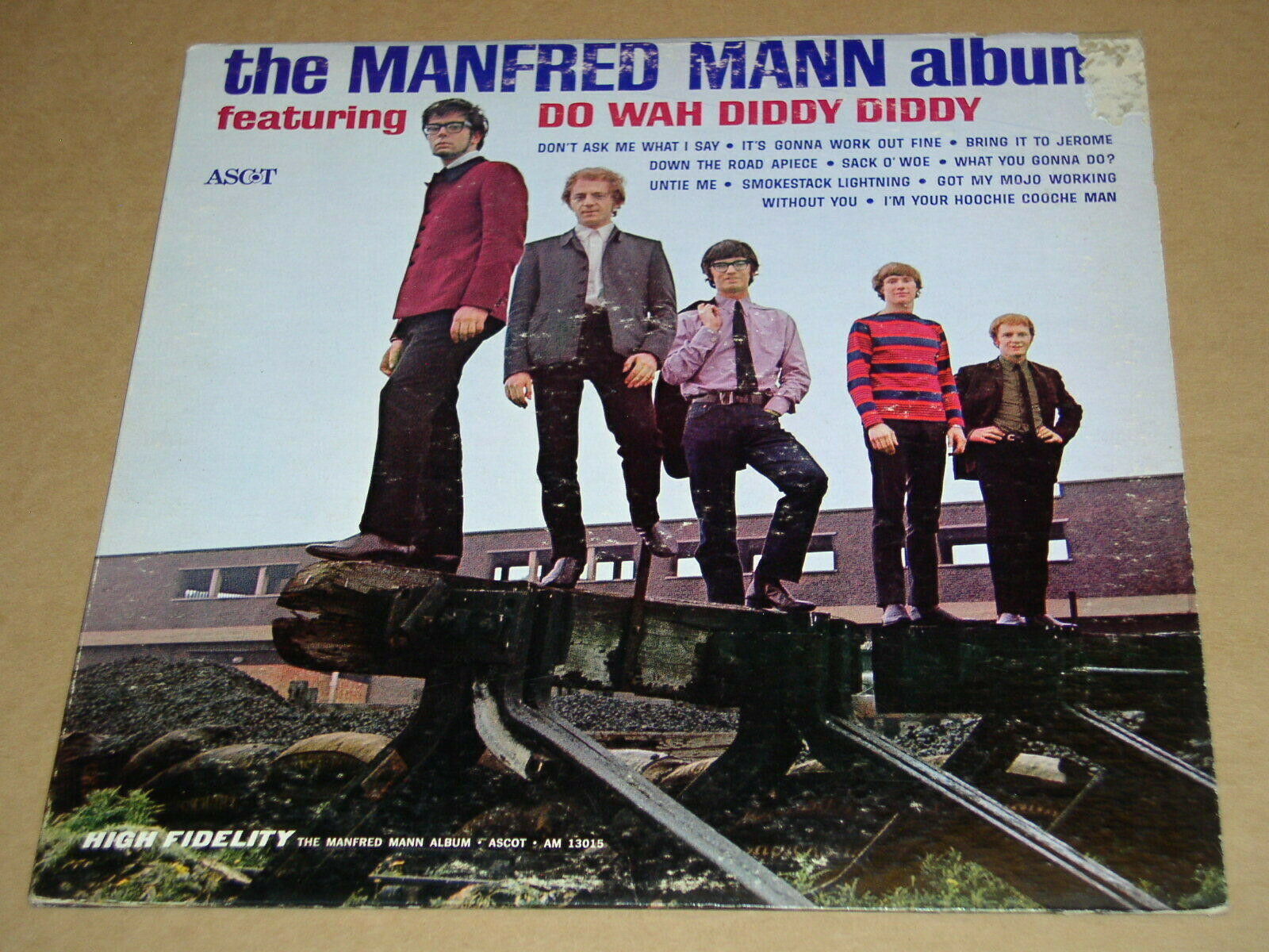 Manfred Mann The Manfred Mann Album Vinyl Record Album Vintage Ascot ...