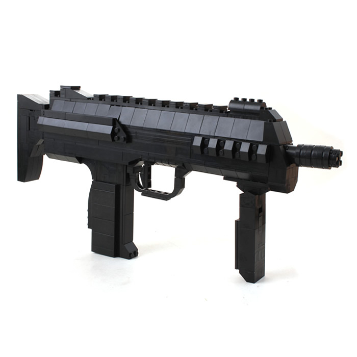 MP7 Submachine Gun Building Block Firearm - Compatible With Lego Bricks ...