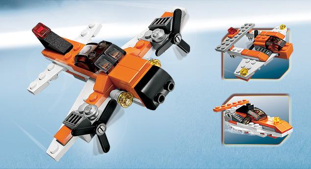 Lego Creator 5762 - Mini Plane 3 in 1 Set and similar items