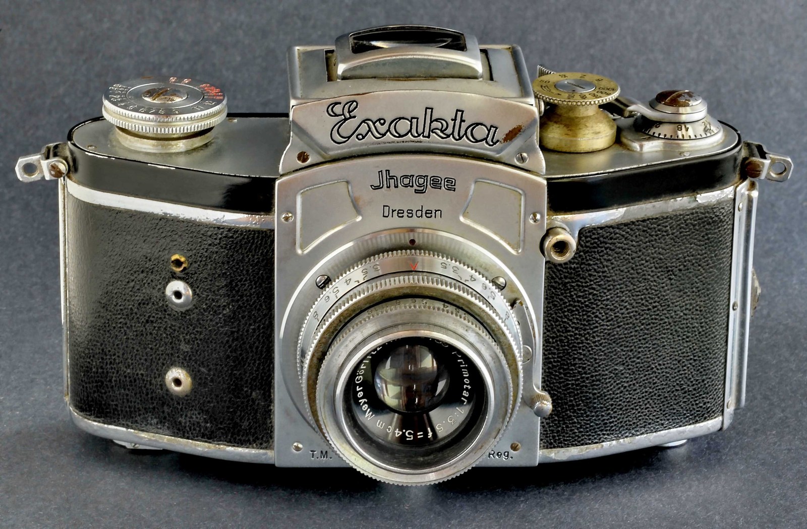 Exakta Kine-Exakta 35mm SLR Camera w 5.4 cm f/3.5 Primotar Lens Pre-War ...