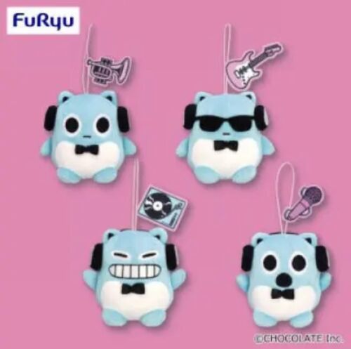 Blue Ham ham jazz style Plush doll mascot set of 4 Complete set Prize ...