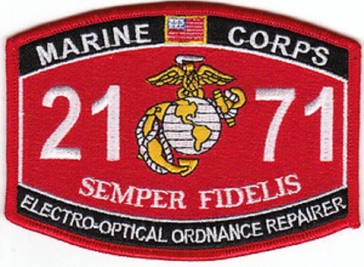 USMC Electro Optical Ordnance Repairer 2171 MOS Patch - Other