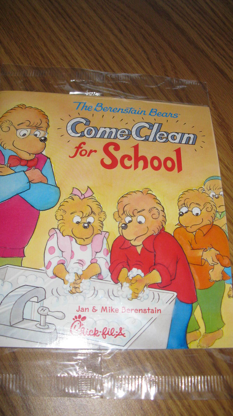 Chick Fil A The Berenstain Bears Come Clean to School Ages 4 and Up New ...
