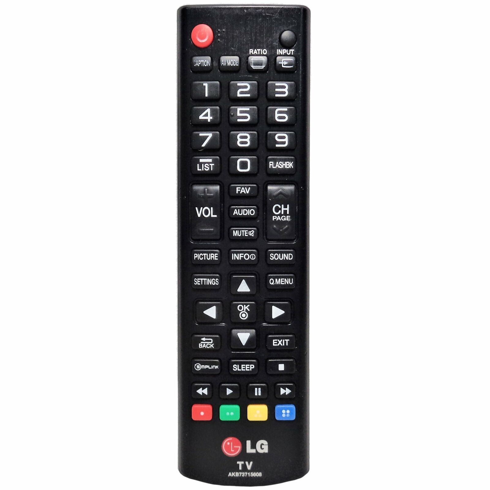 LG AKB73715608 Factory Original TV Remote 39LN5300, 42LN5300, 47LN5310 ...