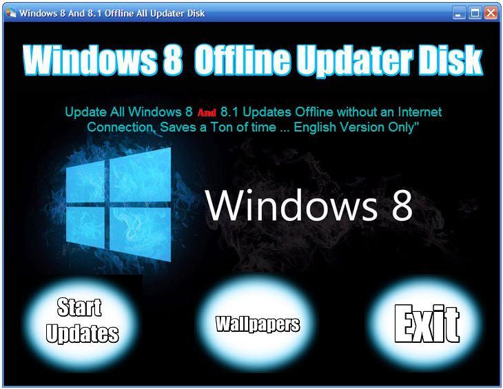 Windows 8 & 8.1 All KB's Updates Offline Updater Disk - Other Computer ...