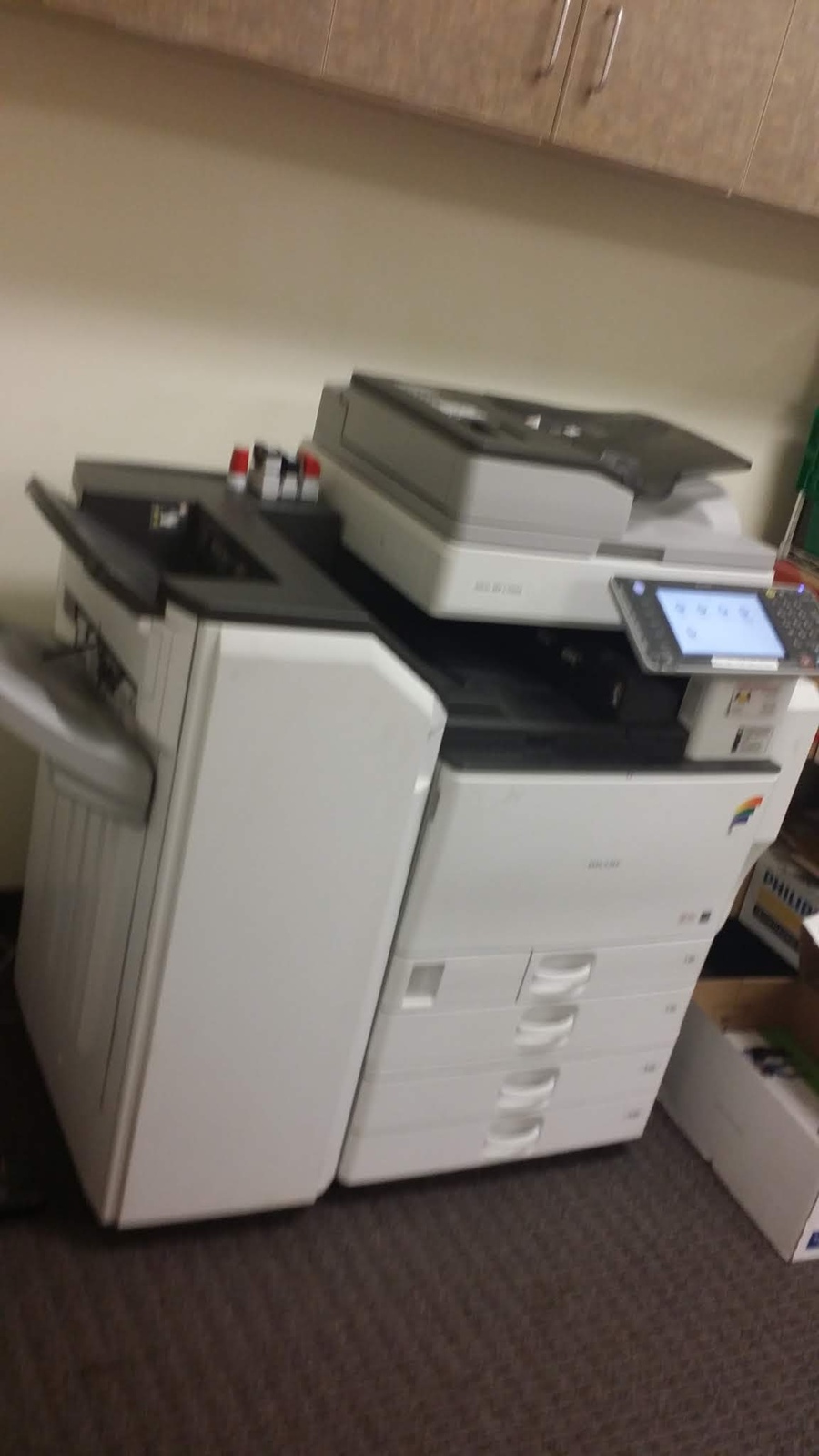 Ricoh Aficio MP C5502 Color Laser Copier Printer - Copiers