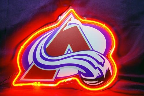 NHL Colorado Avalanche Neon Light Sign 10'' x 8'' - Other Collectible ...