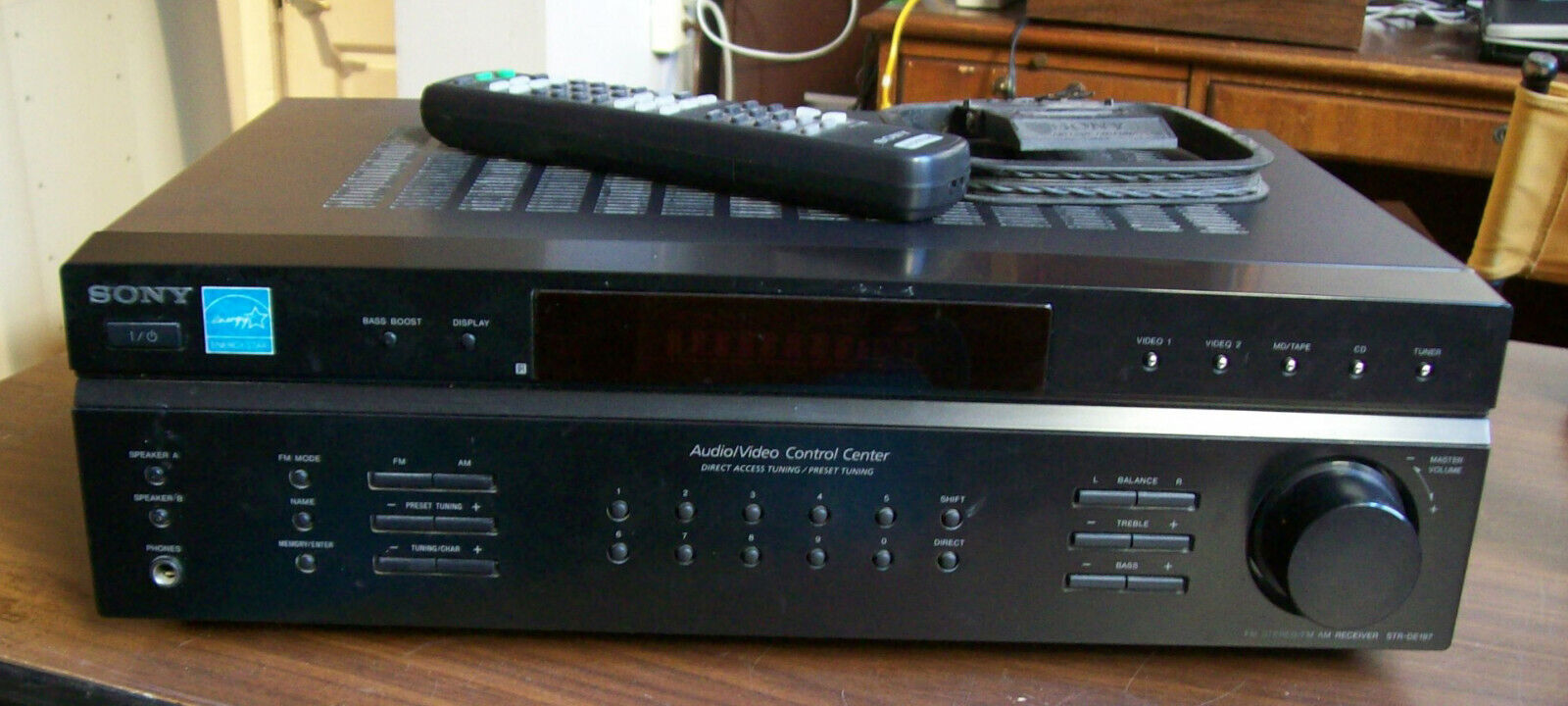 Sony STR-DE197 HiFi Stereo Vintage AM/FM Remote Bundle - SERVICED ...