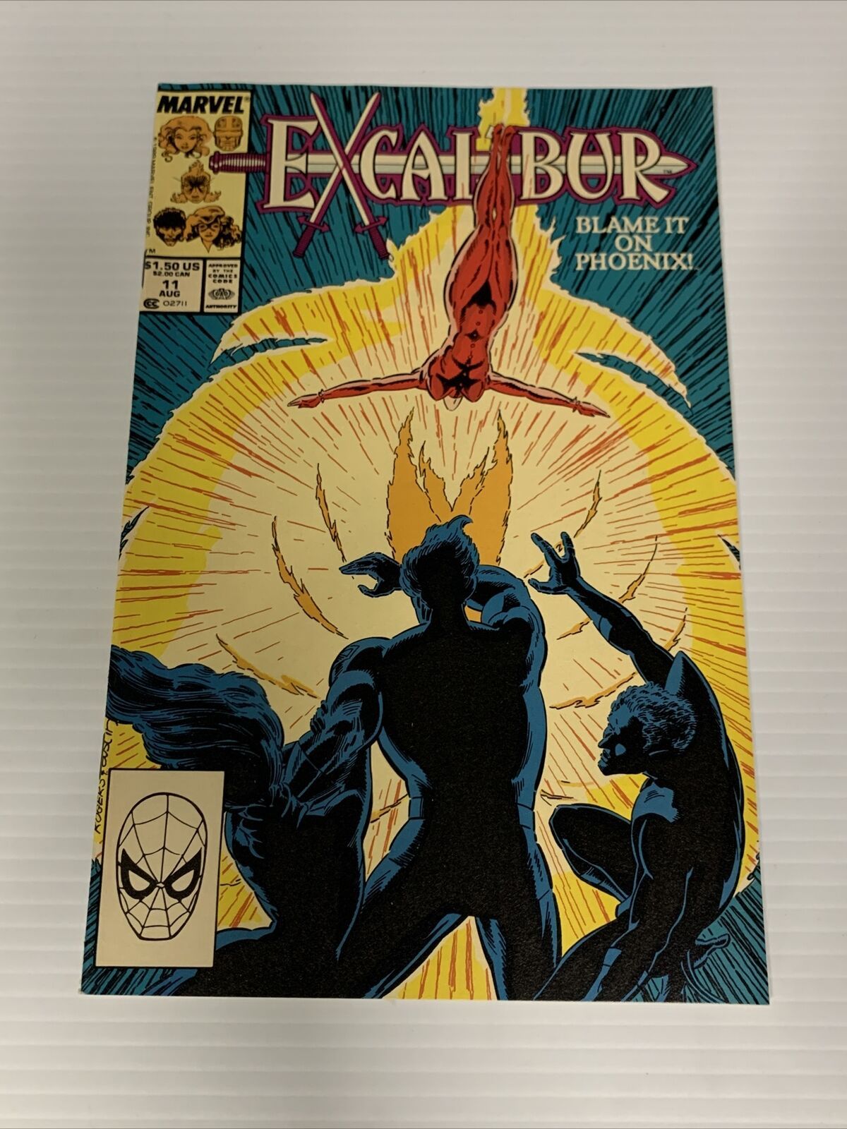 Marvel Comics Excalibur Blame it on Phoenix Comic Book #11 August 1989 ...