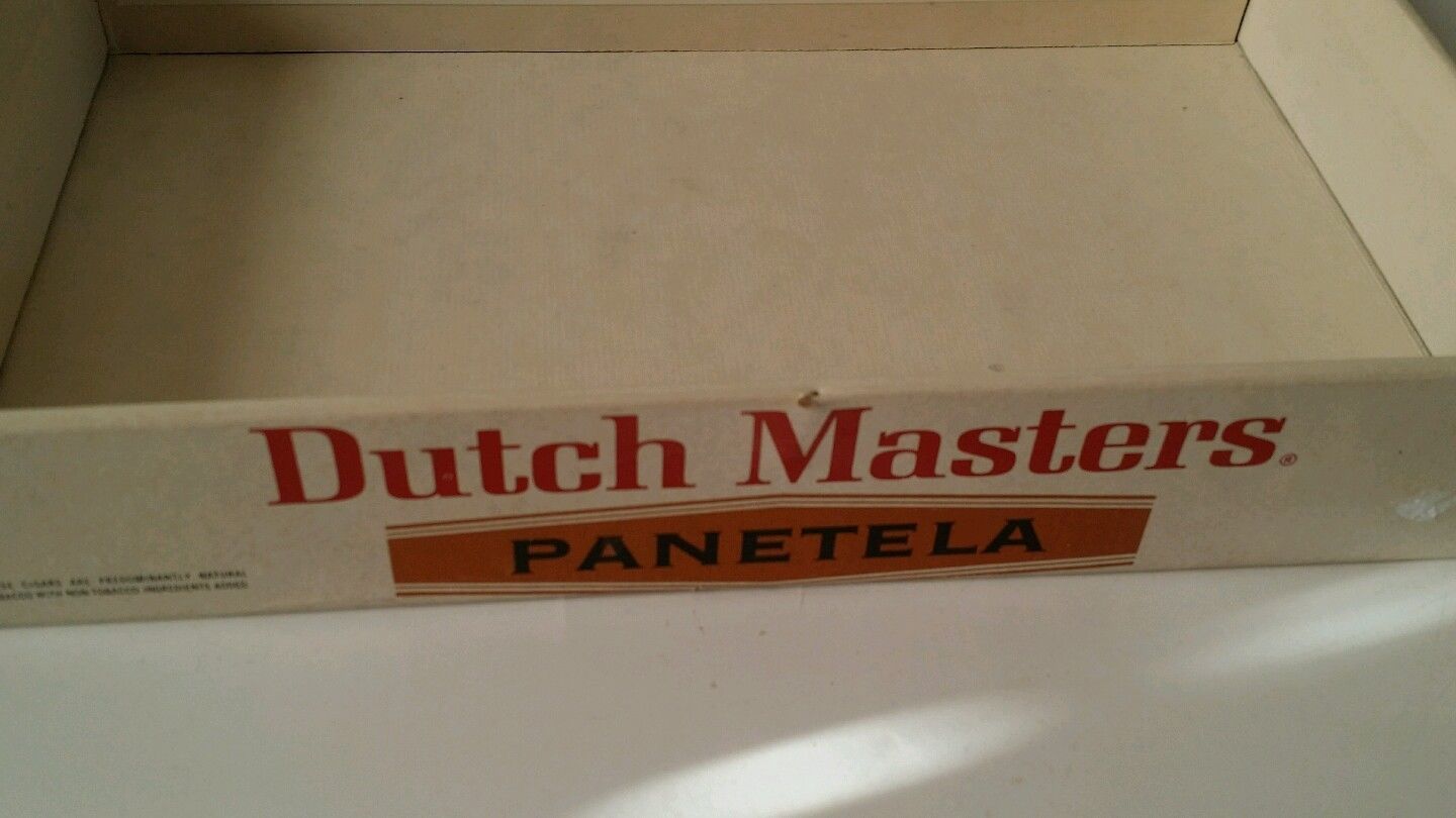 Vintage Dutch Masters Panetela 50 ct Fine cigar box - Cigar Boxes