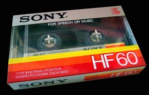 sony hf 60 vintage audio cassette tape - Everything Else