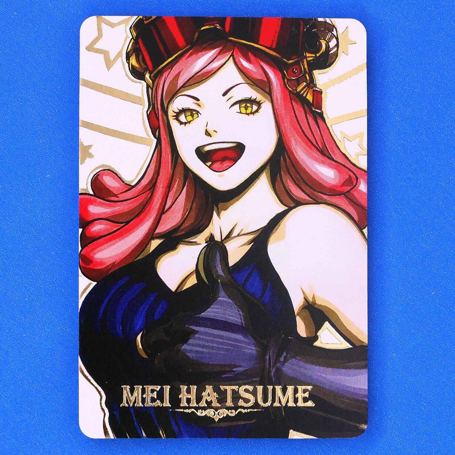 Mei Hatsume Hero Academia MHA Gold Foil Character Art Trading Card ACG ...