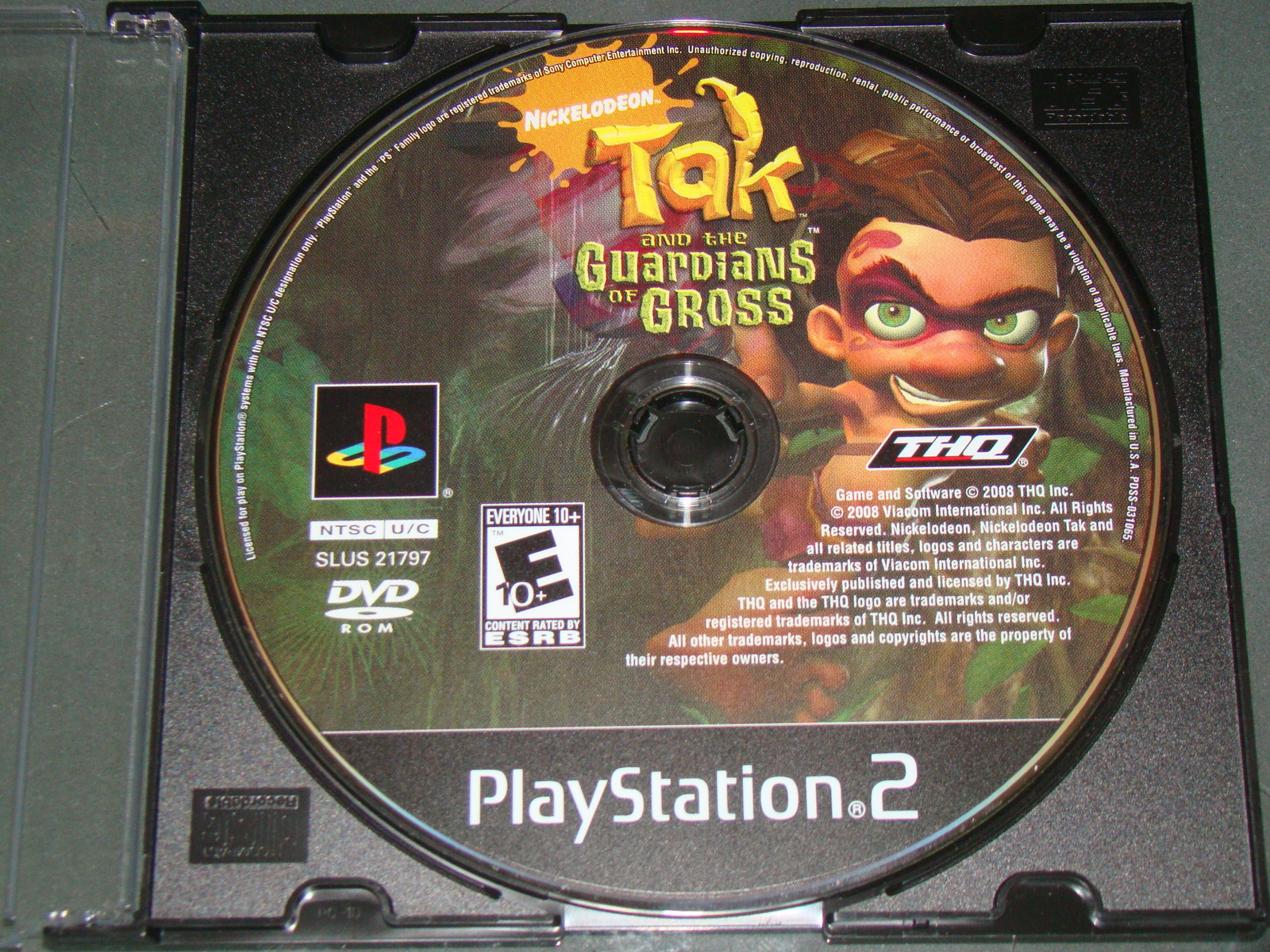Playstation 2 - THQ - NICKELODEON Tak and the Guardians of GROSS (Game ...
