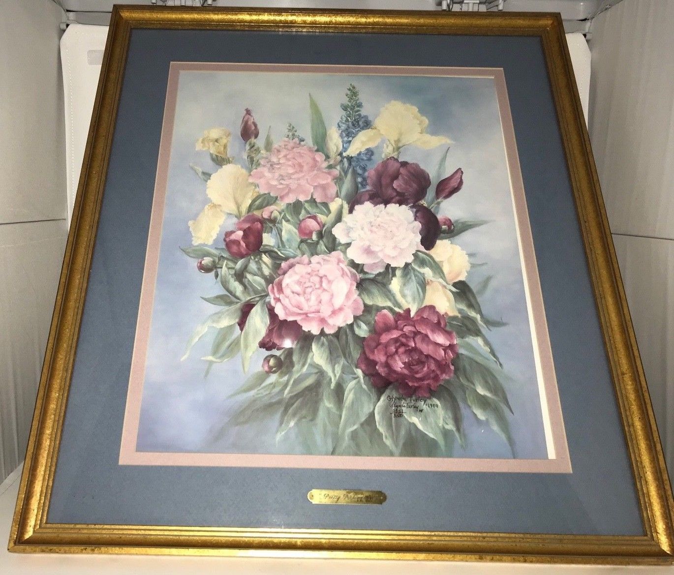 GLYNDA TURLEY Pretty Pickings II Hand Signed Numbered Framed Limited ...