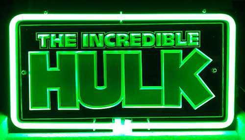 The Incredible Hulk 3D Acrylic Beer Bar Neon Light Sign 12'' x 6'' - Neon