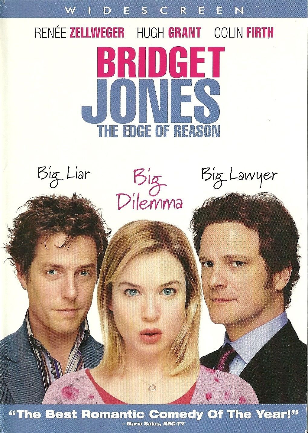 Bridget Jones The Edge Of Reason Dvd Renée Zellweger Hugh Grant Colin