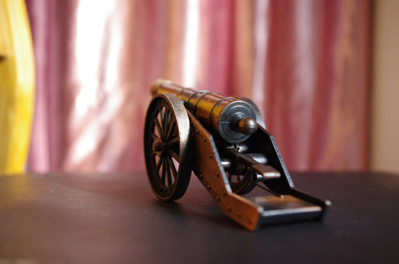 Metal Cannon Model, Great gift for Arsenal fans, Metal gunner - Signs