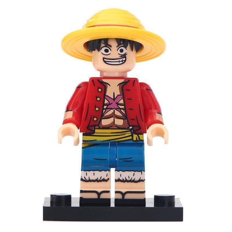 Monkey D. Luffy (Original) One Piece Cartoons Minifigure Gift Toy For ...