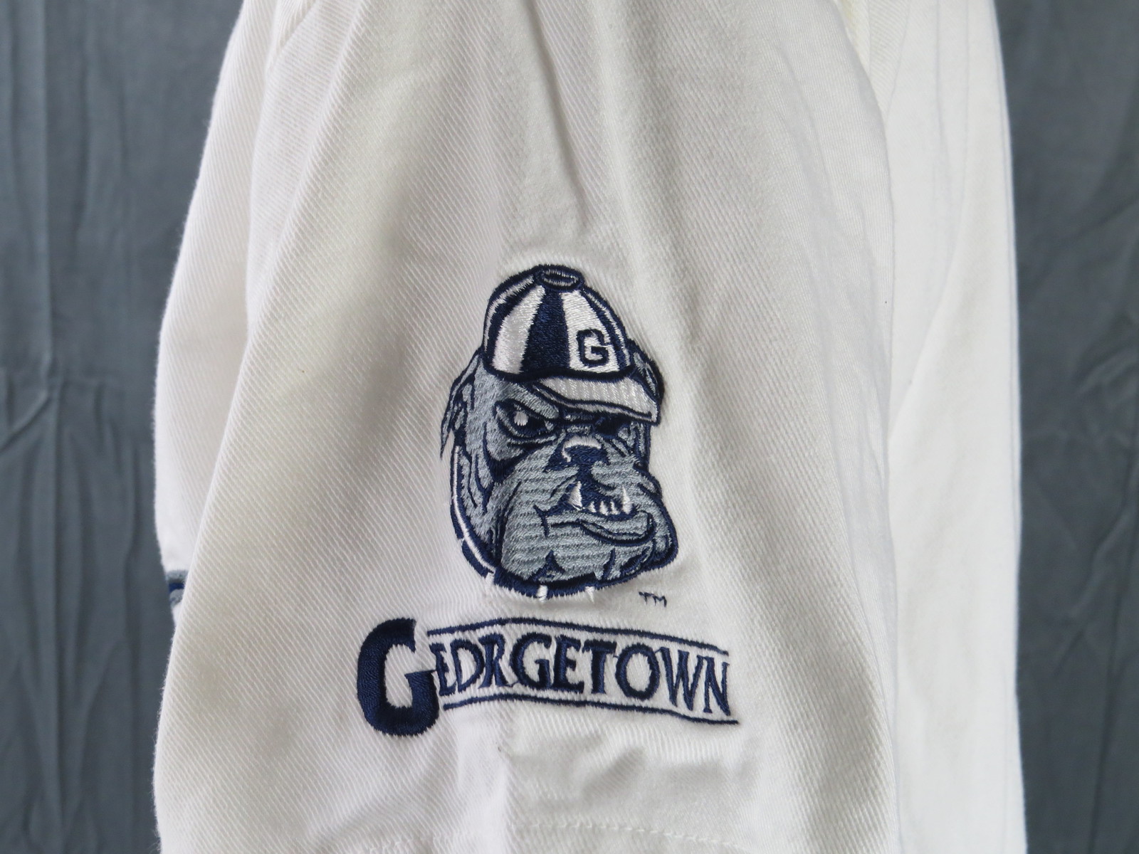 Georgetown Hoyas Baseball Jersey (VTG) - Script Front by Softwear - Men ...