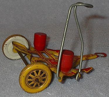 Marx Tin Litho Corn Planter Farm Toy Ca.1950 - Vehicles