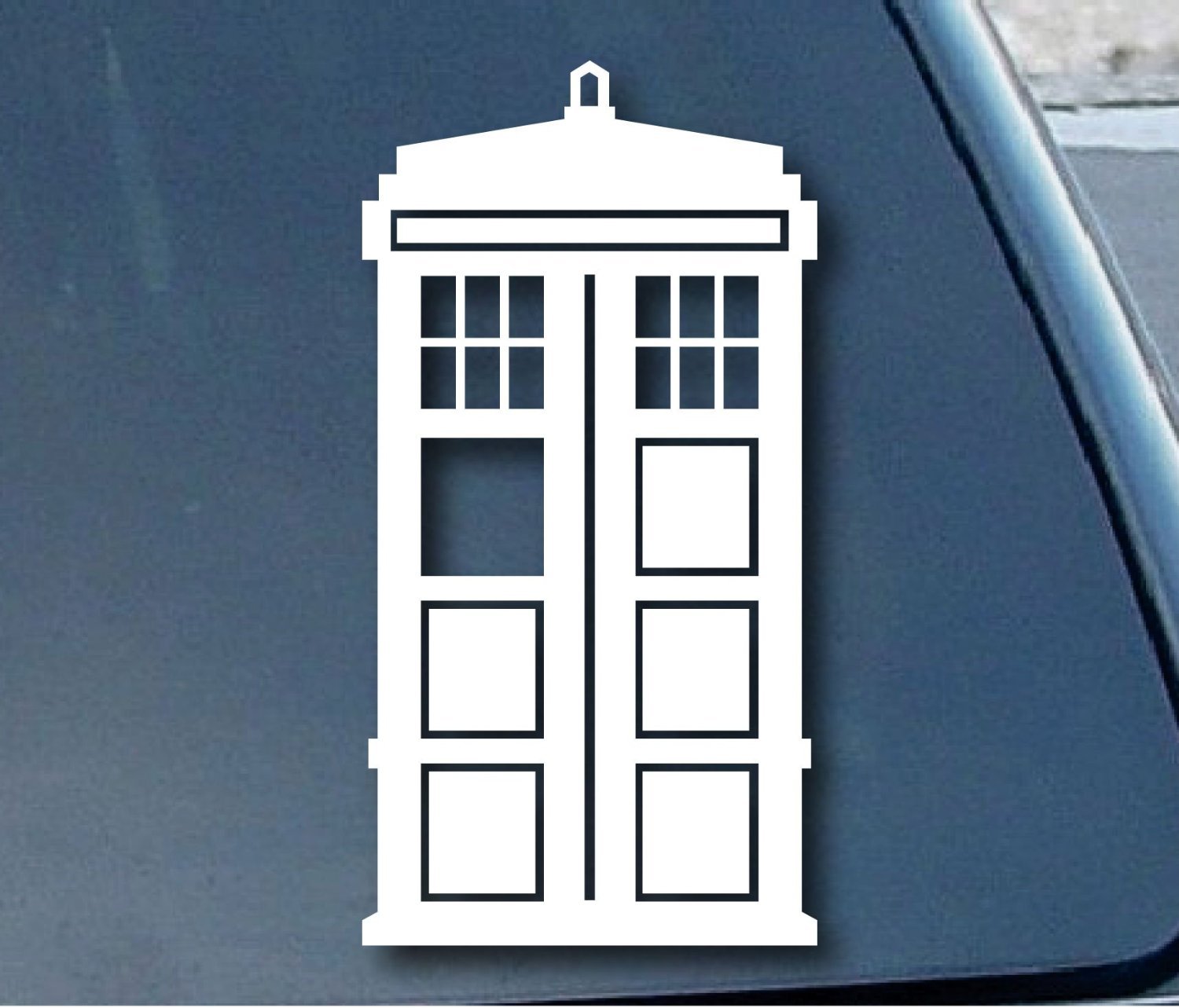 Doctor Who Tardis Car Window Vinyl Decal Sticker 5" Tall - Apparel ...