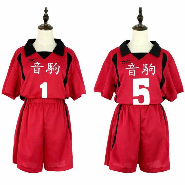 Haikyuu!! Nekoma High Uniform NO.5 Kenma Kozume Team Jersey Cosplay ...
