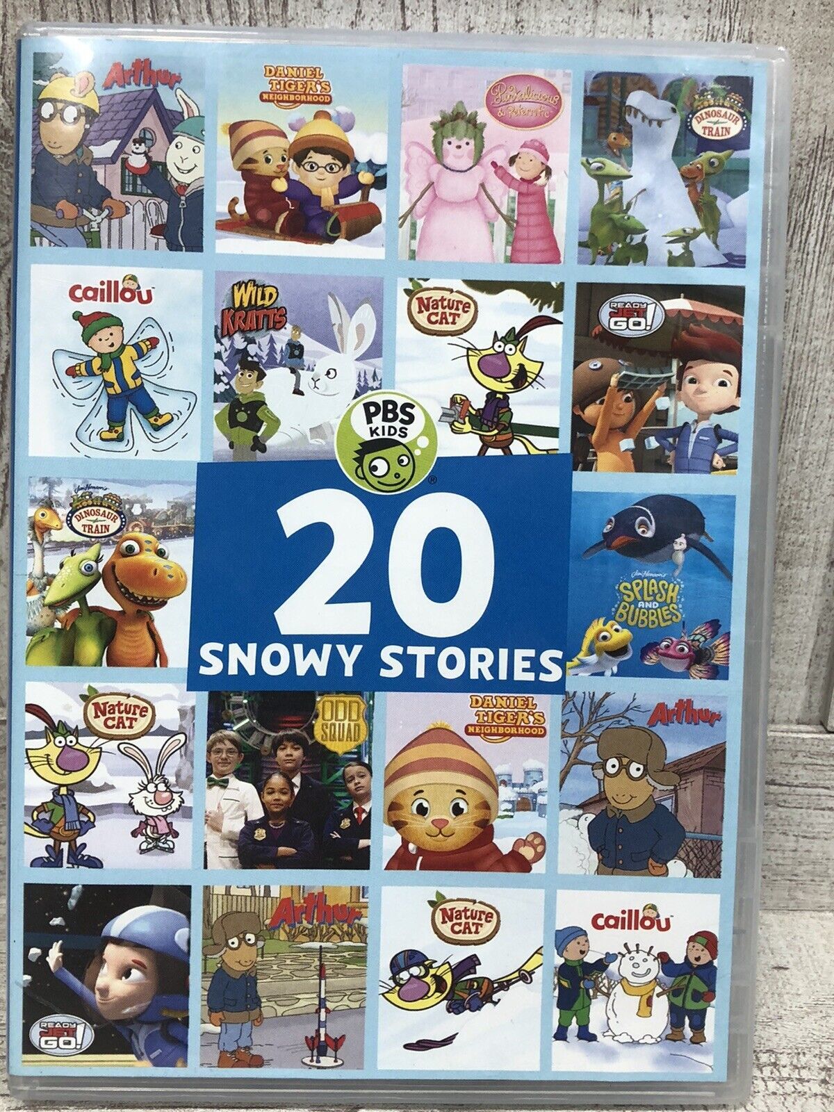PBS Kids 20 Snowy Stories DVD (2 Pack) GUC 10 Series Of Shows PBS Kids ...
