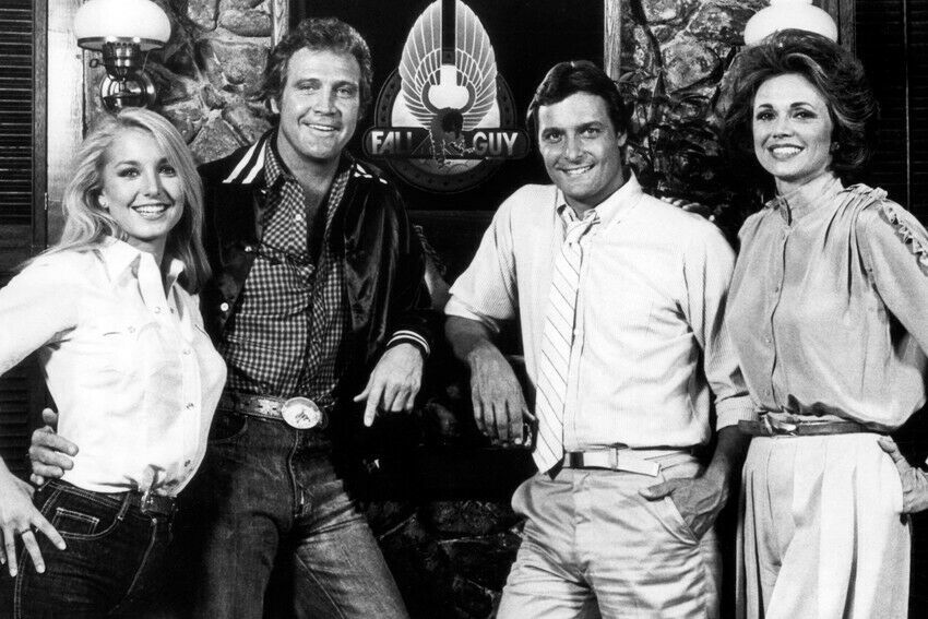 JO ANN PFLUG HEATHER THOMAS DOUGLAS BARR LEE MAJORS THE FALL GUY 24X36 ...
