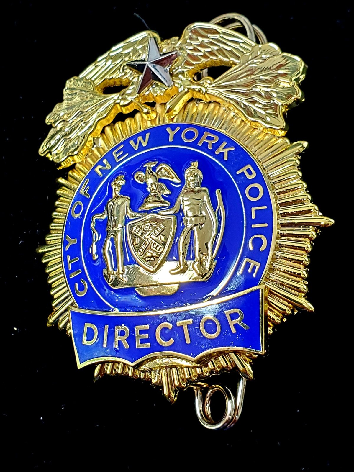 New York NYPD Director - Badges: Novelty & Replica