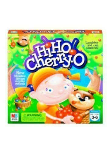 Hasbro Hi Ho! Cherry-O Board Game for 2 to 4 Players Kids Ages 3 and Up ...