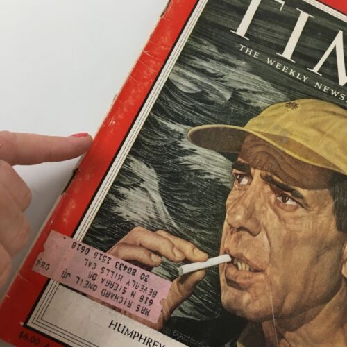 VTG Time Magazine June 7 1954 Vol. 63 No. 23 Humphrey Bogart as Captain ...