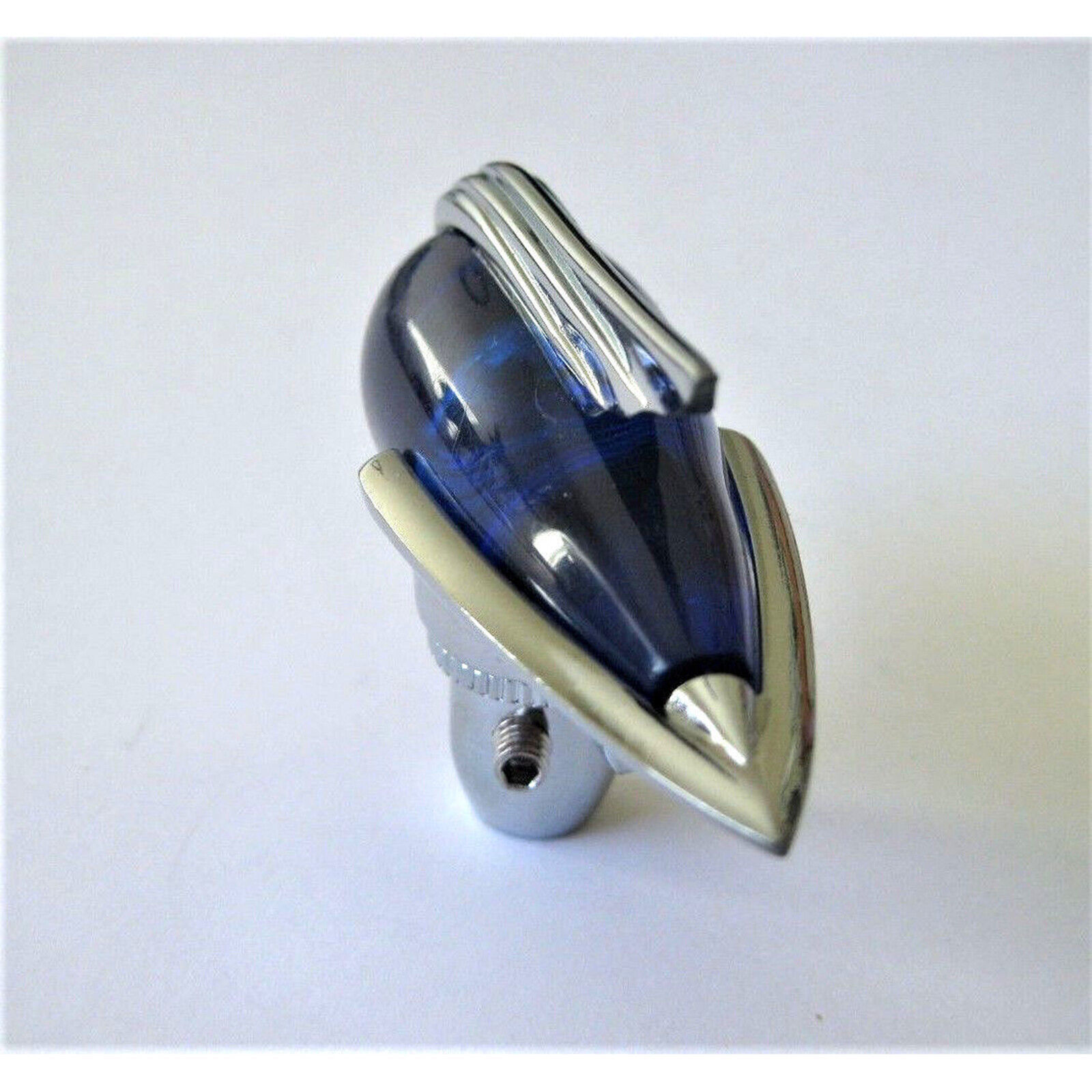 Blue Chrome Antenna Topper Vintage Classic Custom Hot Rat Rod Lowrider ...