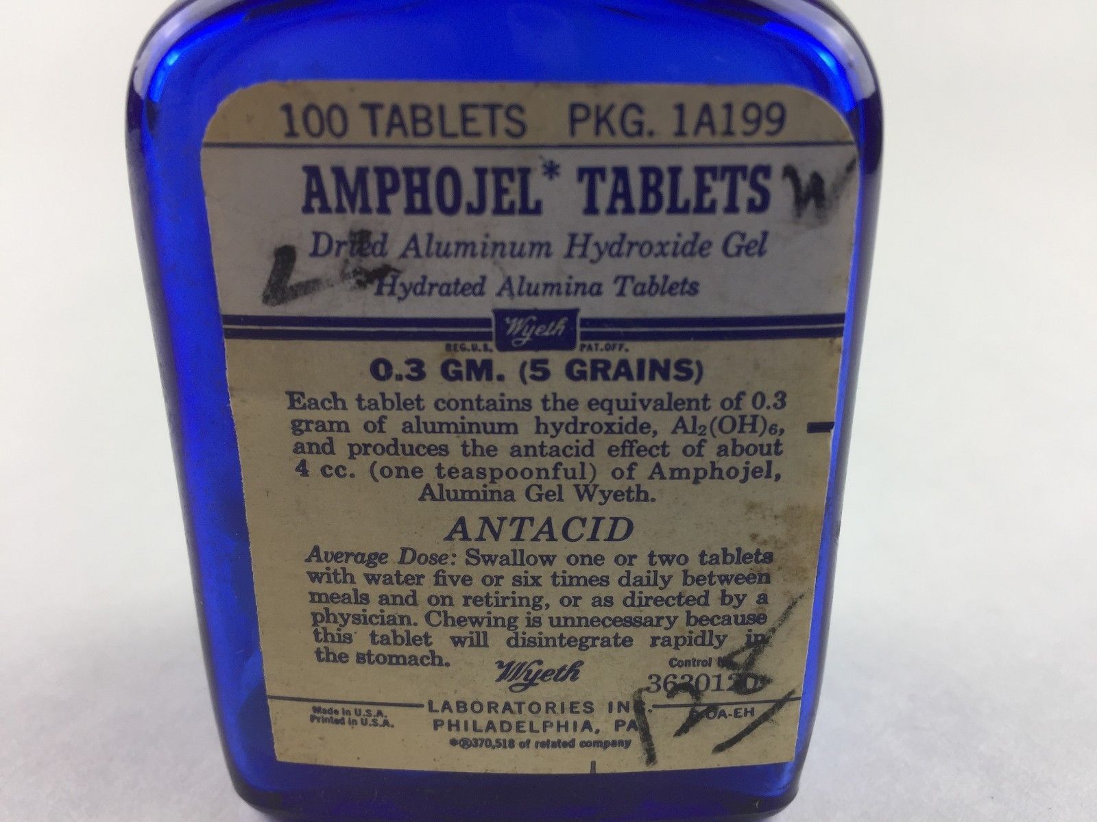 Vintage Pharmacy Medicine Amphojel Tablets and similar items