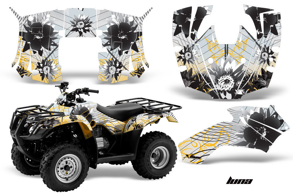ATV Decal Graphics Kit Quad Wrap For Honda FourTrax Recon 2005-2018 ...