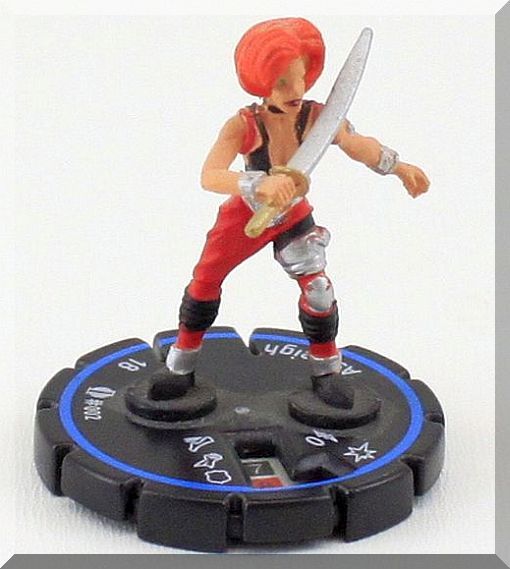 HeroClix - Ashleigh #002: Experienced - Blue Ring (2003) *Indy HeroClix ...