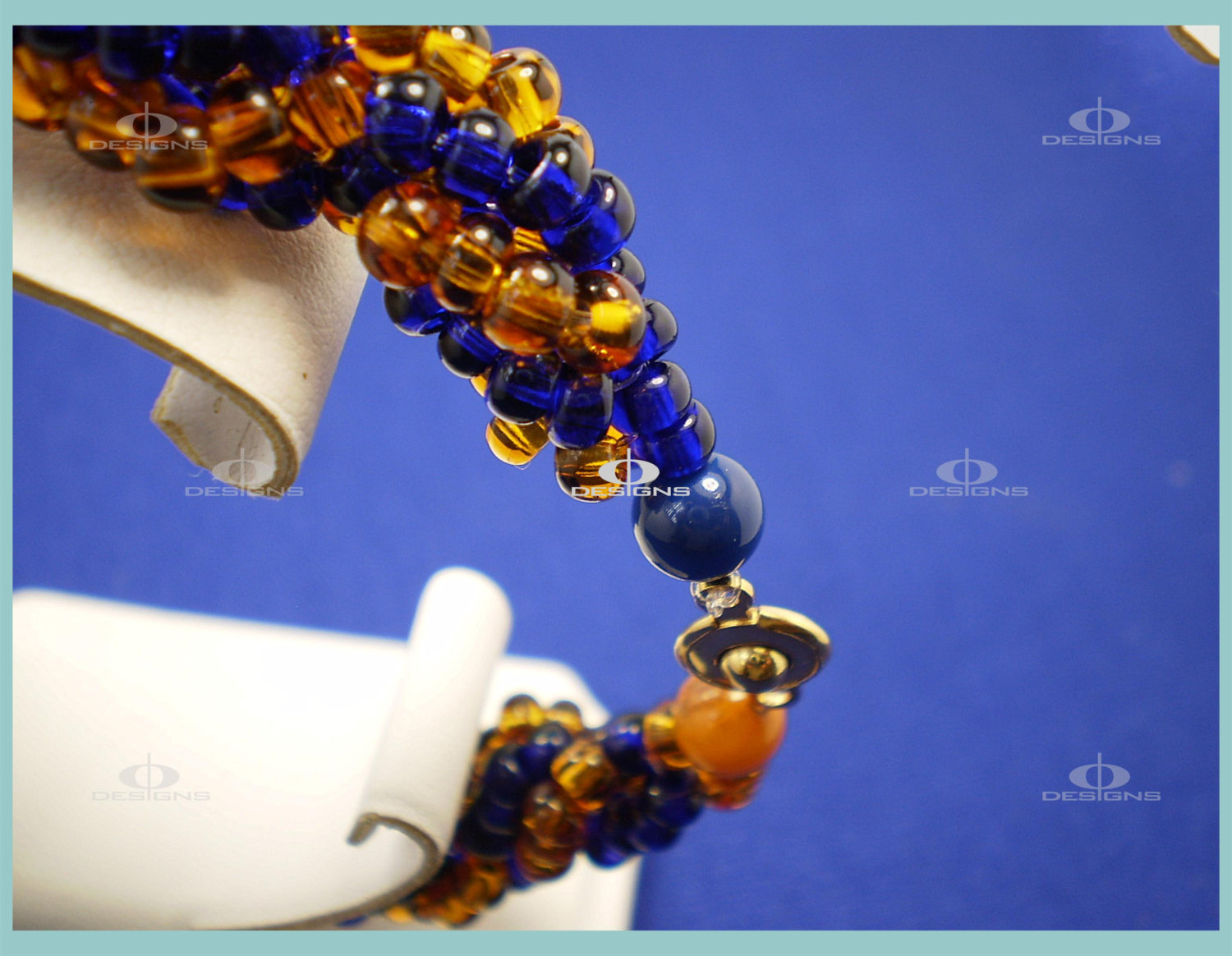 Oshosi, Ilde de Santo, Santeria, Orishas, Oxosi, Beaded Bracelet, Osha ...