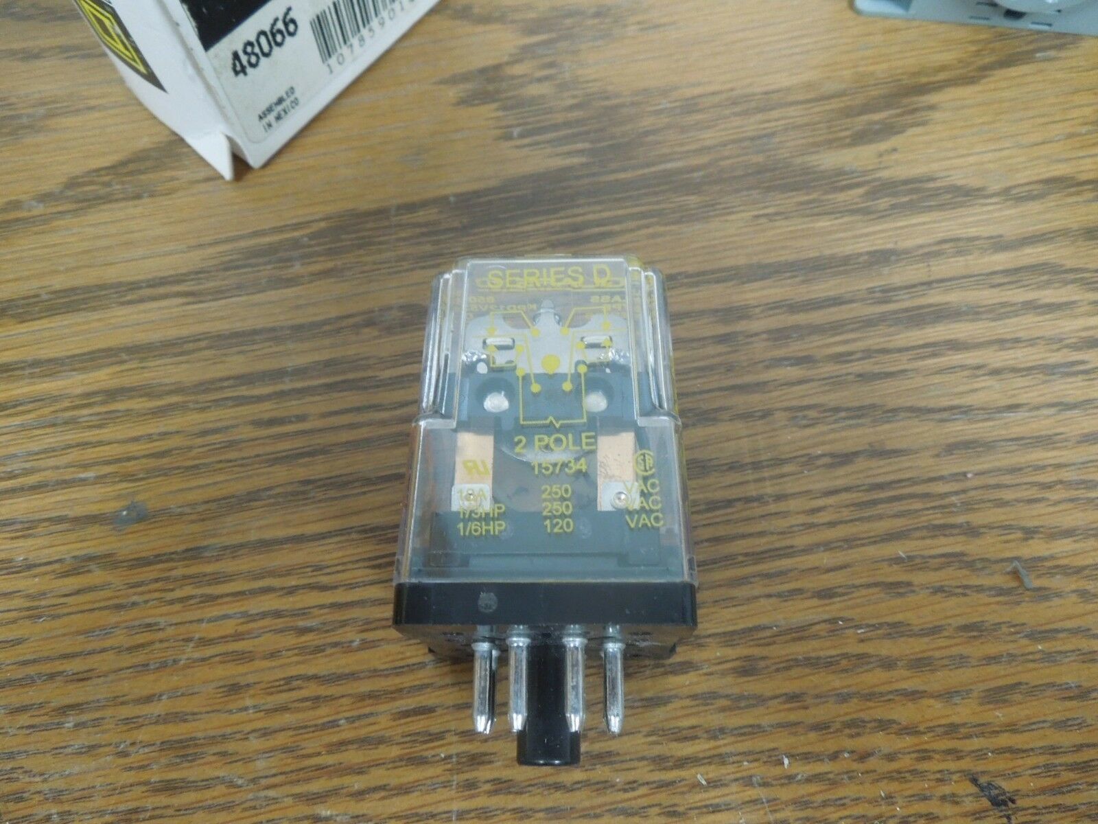 Square D 8501KPD12V53 & 8501NR51 General Purpose Relay & Relay Socket ...