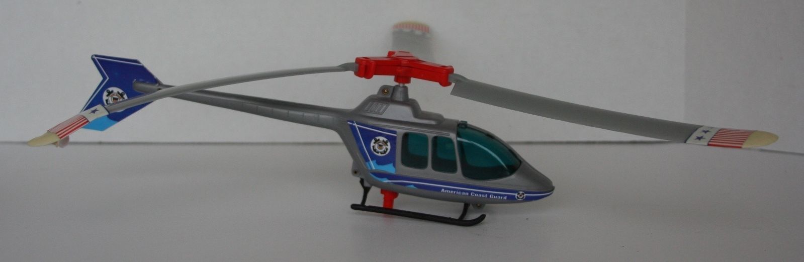 RESCUE FORCE COAST GUARD TOY HELICOPTER Plastic Simplifun Corp 12.5 ...