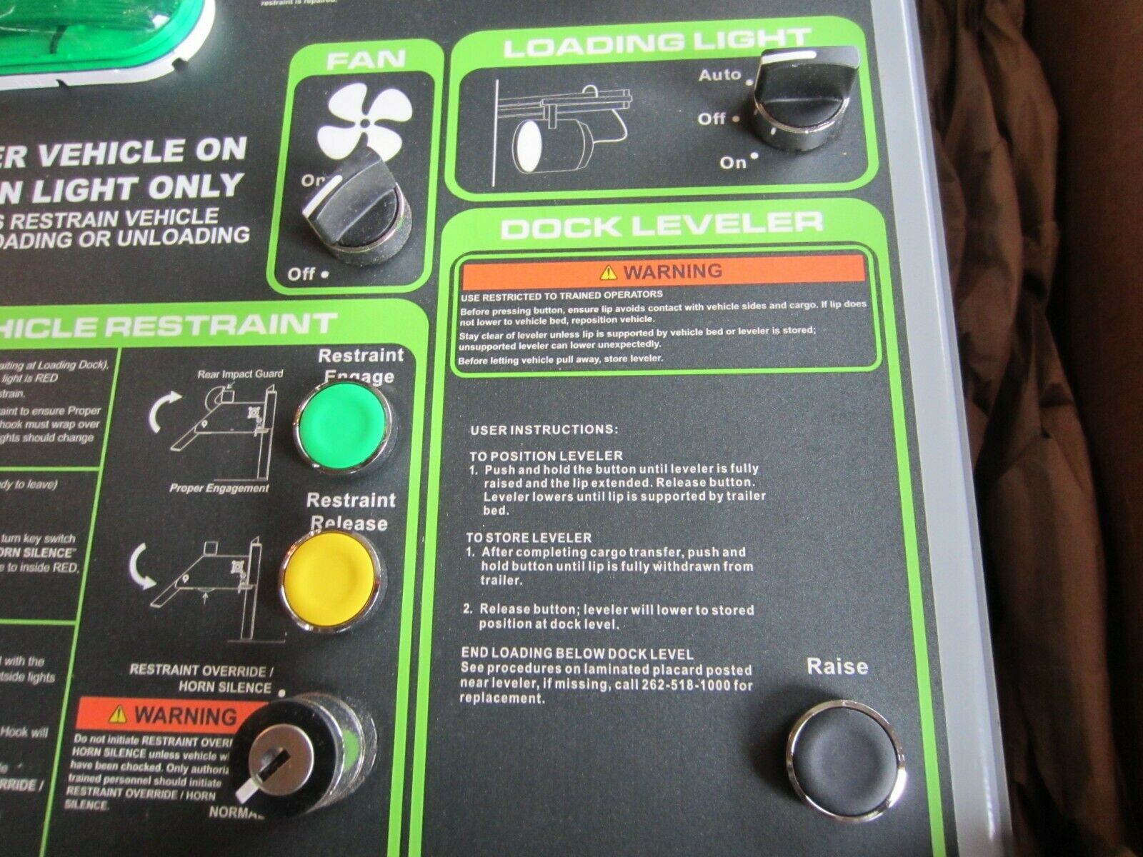 New Kelley Integrated Dock Master Control Panel 6021222 - Other ...