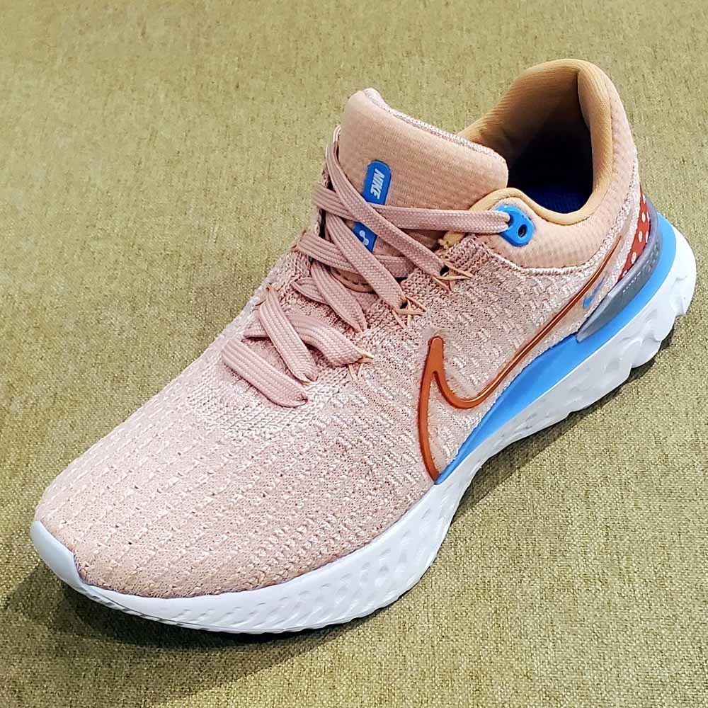 Nike Wmns React Infinity Run Flyknit 3 Sesame/Oatmeal-White DX1937-200 ...