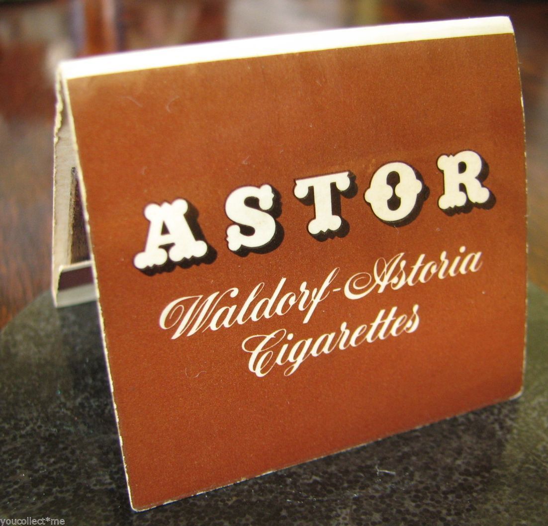 Vintage Astor Waldorf Astoria Cigarettes and similar items