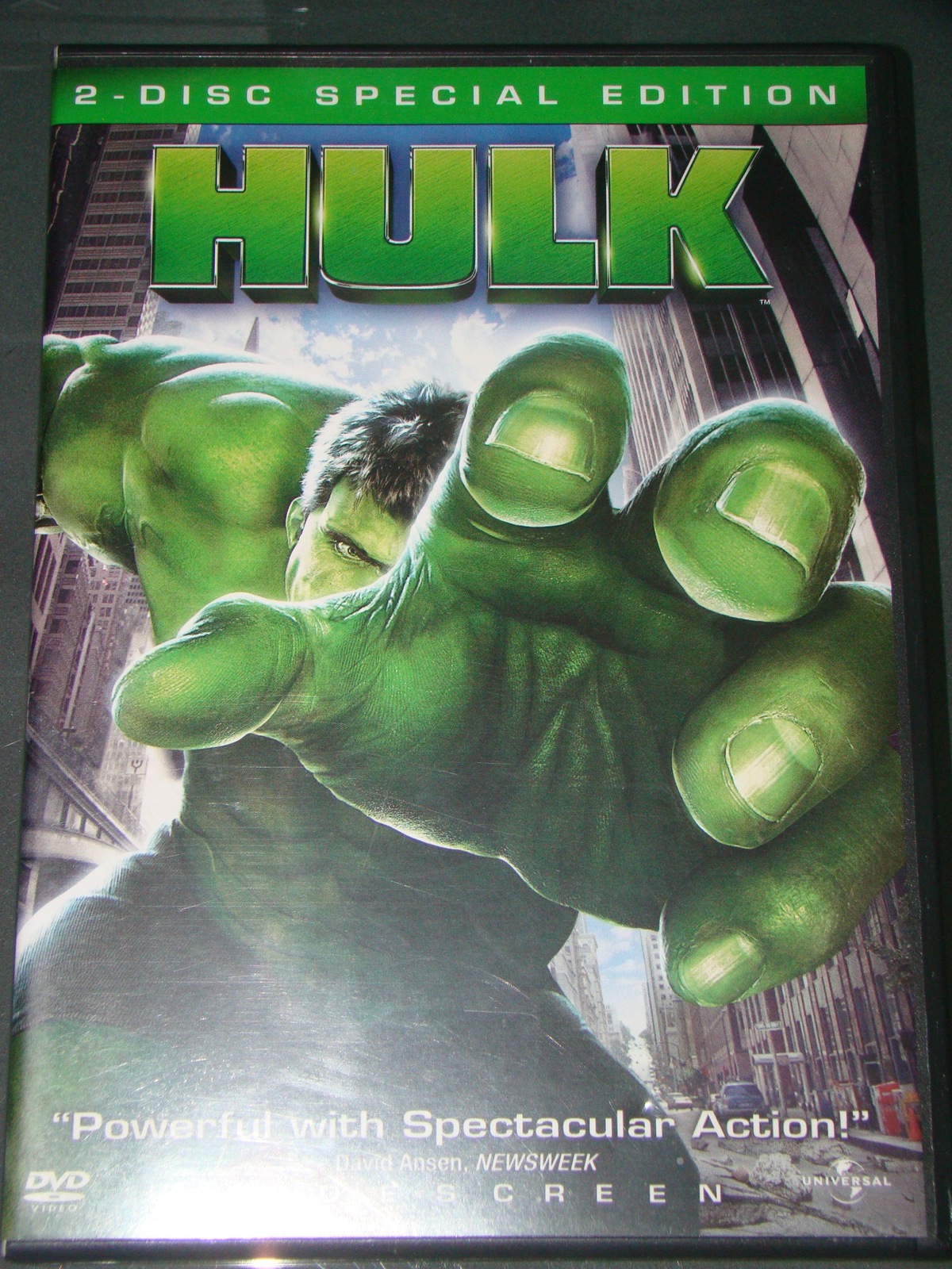 (DVD) Movie - HULK - WIDESCREEN SPECIAL EDITION (2-DISC) - DVD, HD DVD ...