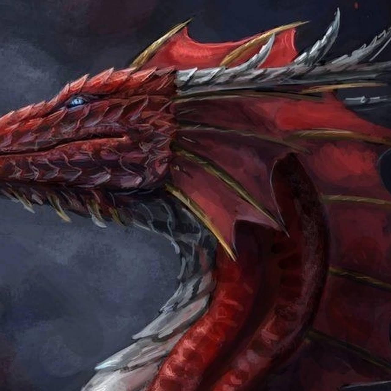 Haunted Ring Three Red Dragon Queen Fire Magic Heat Healing Power ...