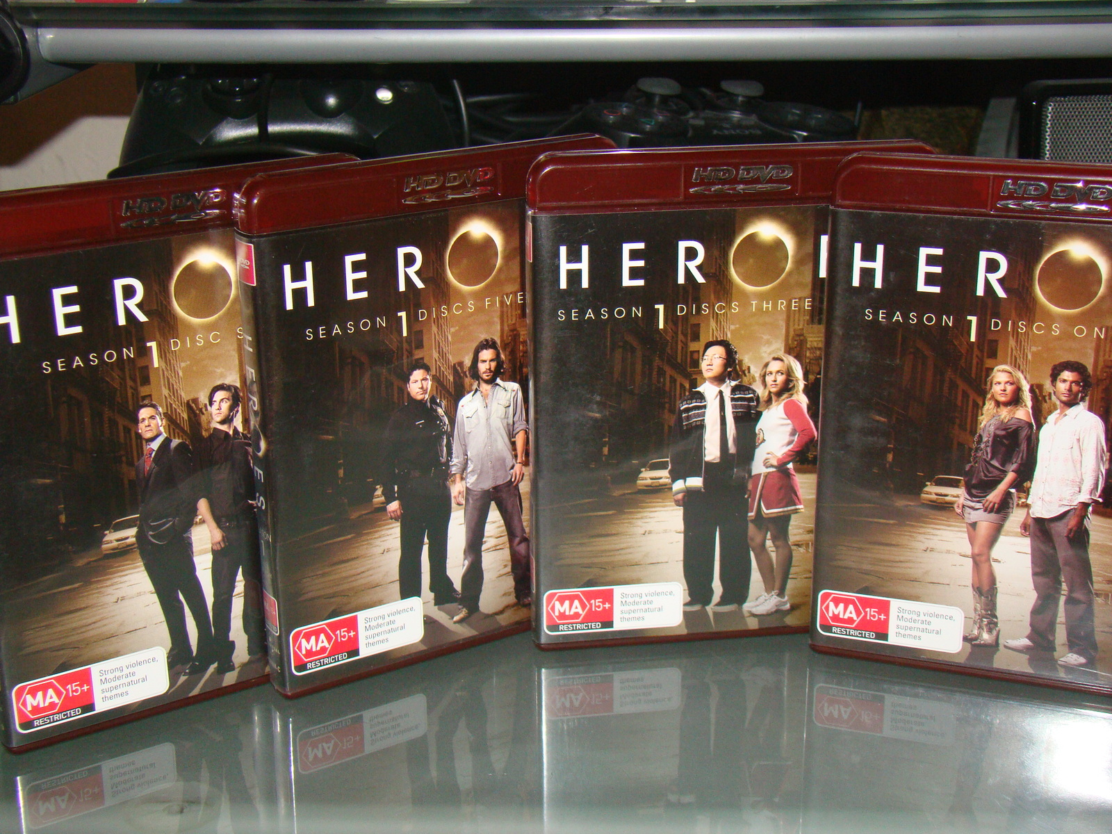 HD DVD - HEROES - SEASON ONE (7 Disc Set) (Will Only Play in HD-DVD ...