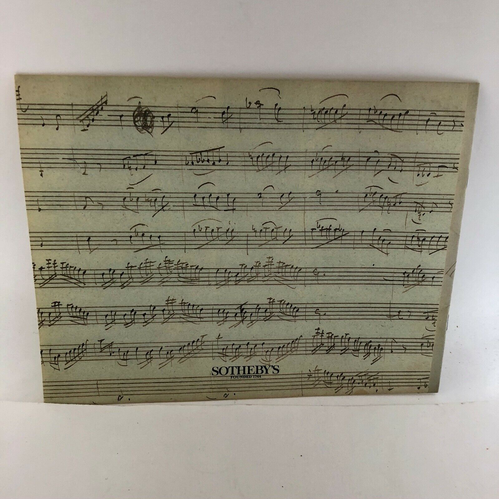 Joseph Haydn Sotheby’s Catalog The Autograph Manuscript of the String ...