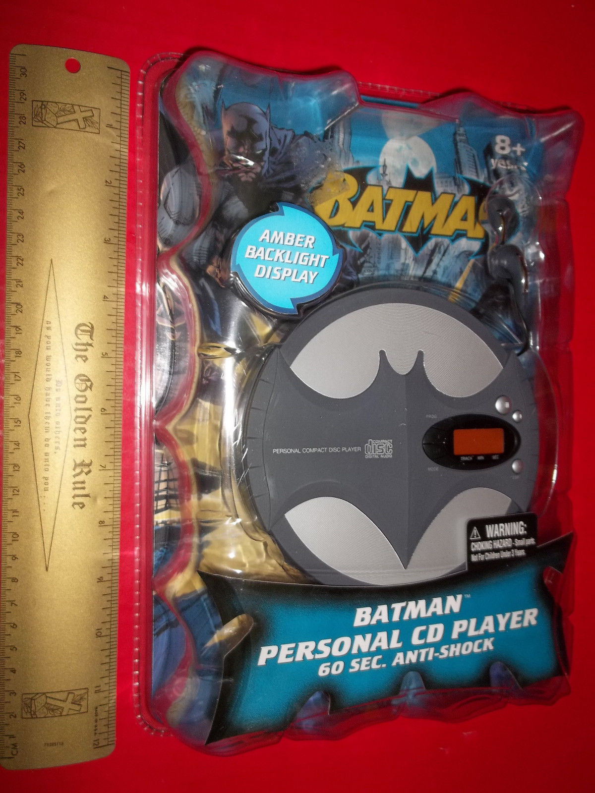 Batman Personal CD Player Bat Man Portable Compact Disc Music ...