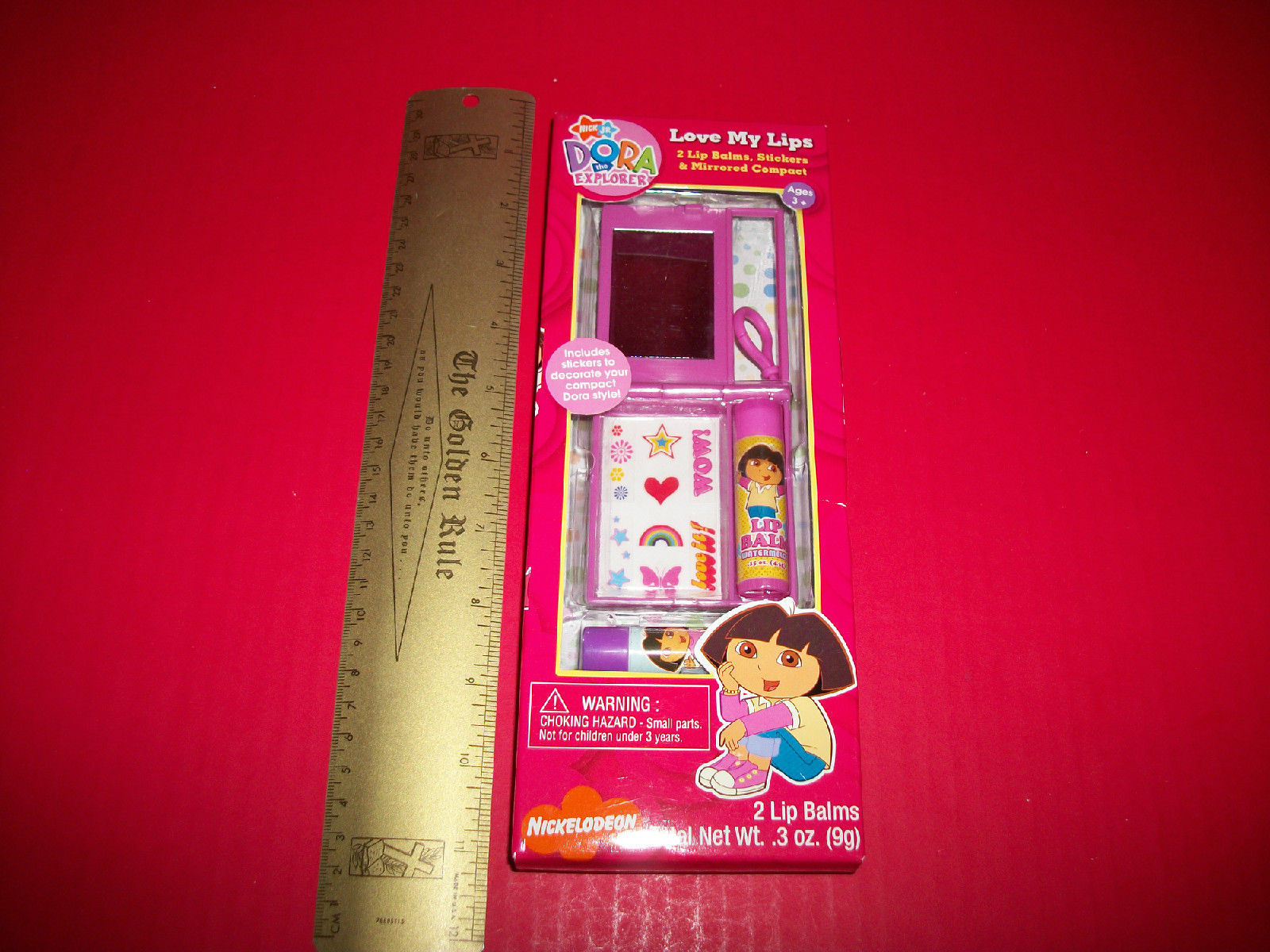 Dora The Explorer Lip Balm Set Nickelodeon Love My Lips Nick Mirror ...