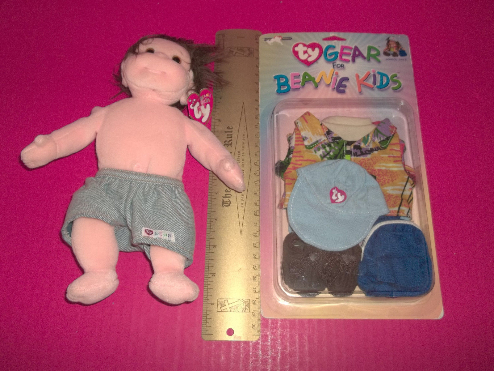 Ty Beanies Doll Set Toy Tumbles Kid Cloth and 50 similar items