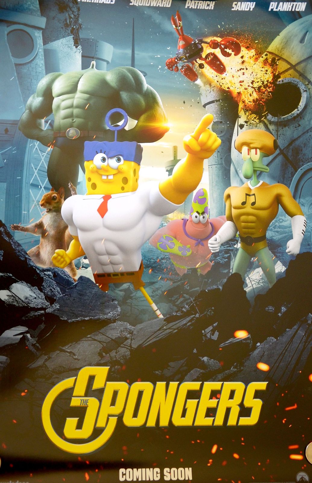 Spongebob Movie Promotion Poster