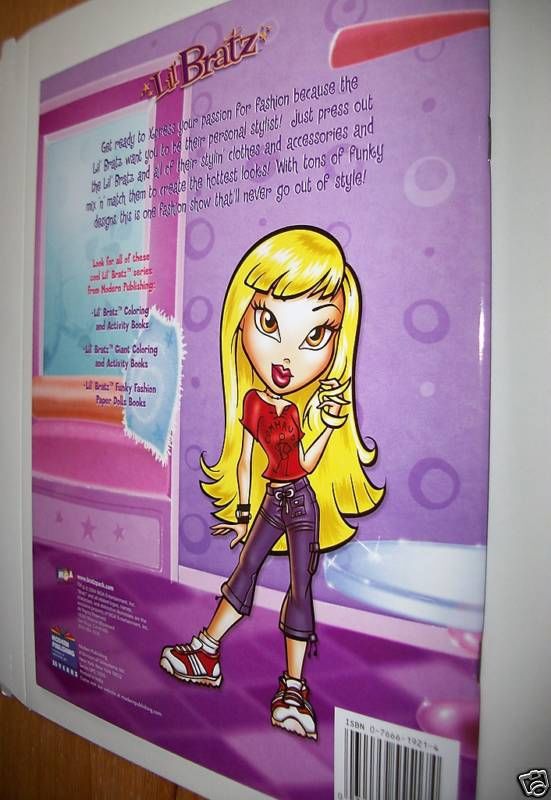 Bratz Doll Craft Kit Book Funky Fashion and 14 similar items